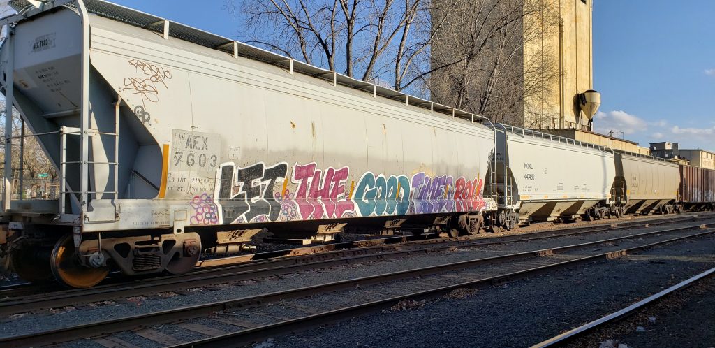 Rail Car Graffiti – Twin Cities Almanac