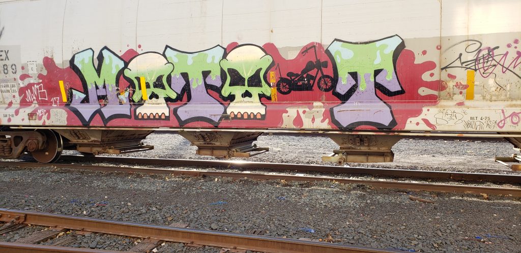 Rail Car Graffiti – Twin Cities Almanac